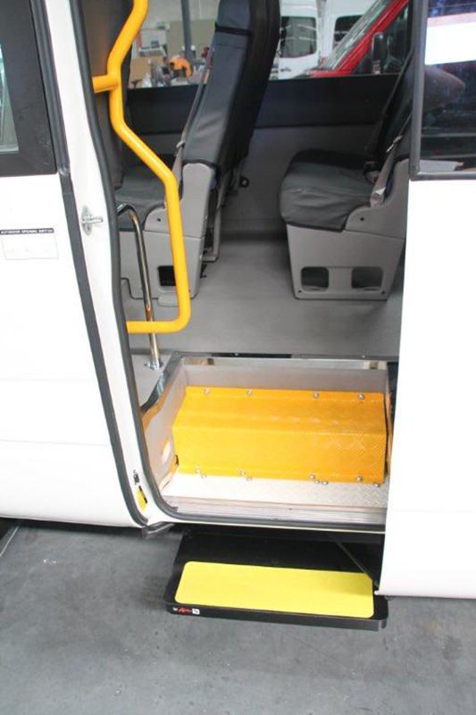 Uniting Care Toyota Coaster Bus Wheelchair conversion | Caddy Mobility